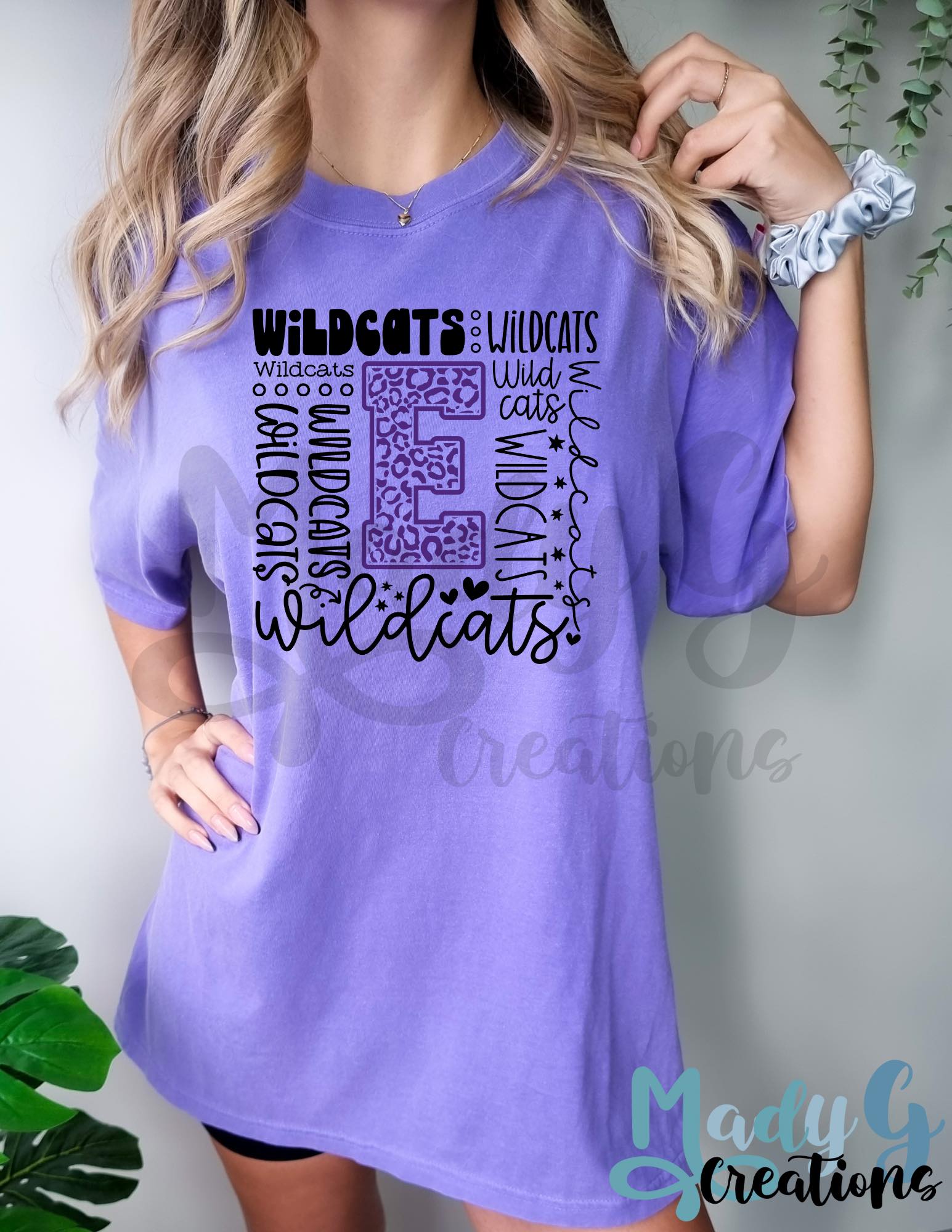 Custom | Wildcats collage - black print – Mady G Creations