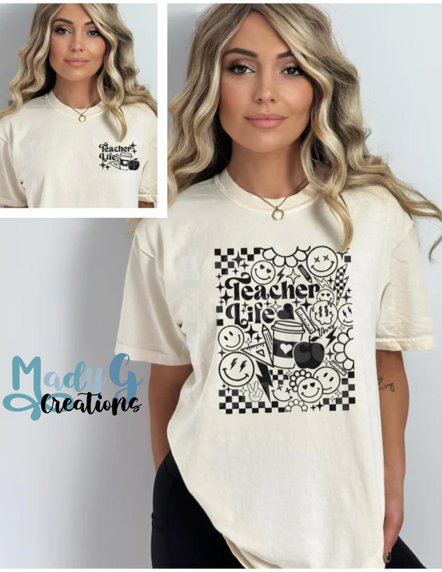 Custom | Retro Teacher – Mady G Creations